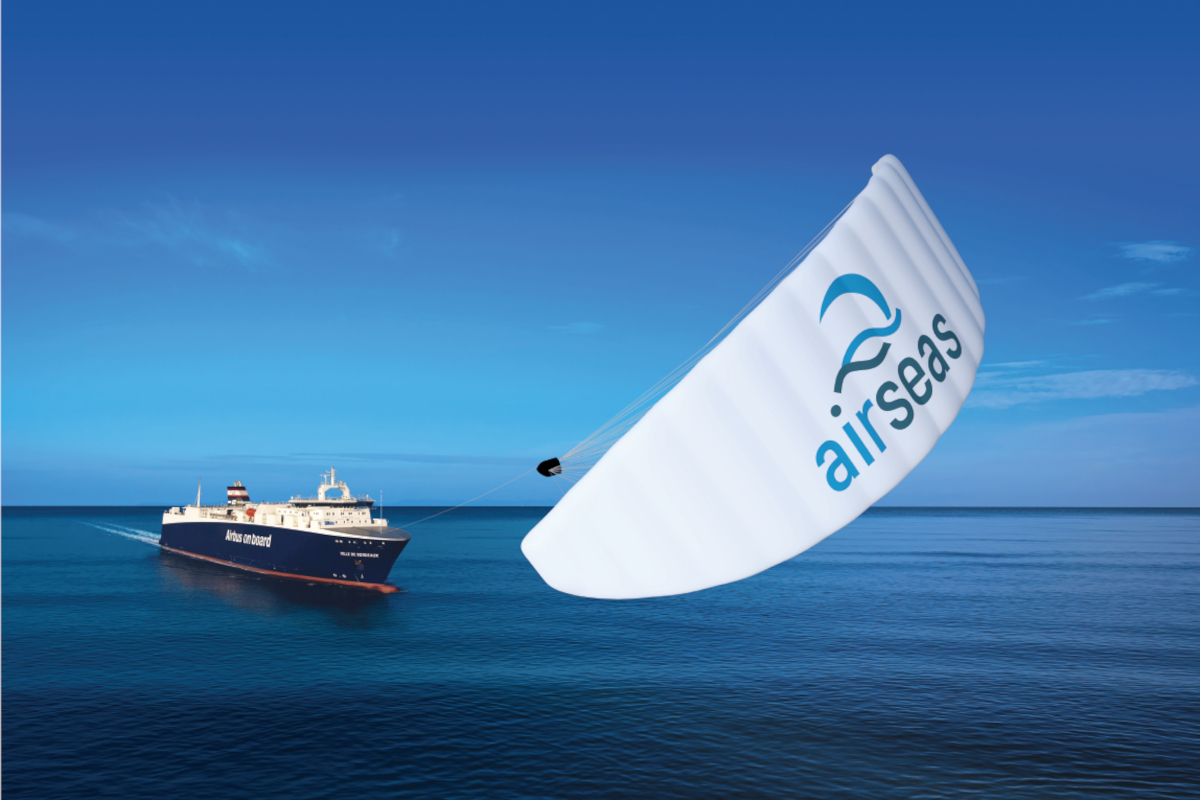Airseas' automated kites: revolutionizing sustainable shipping tech ...